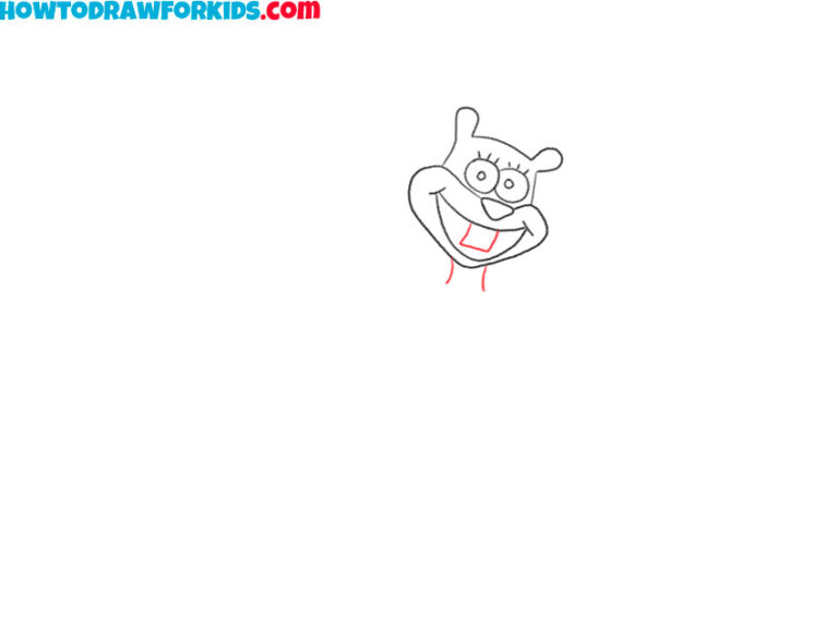 How to Draw Sandy Cheeks - Easy Drawing Tutorial For Kids