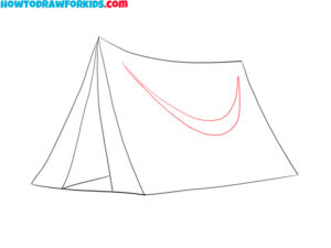 How to Draw a Tent - Easy Drawing Tutorial For Kids