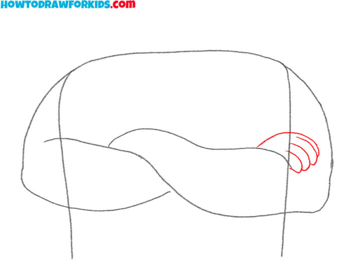 How to Draw Crossed Arms - Easy Drawing Tutorial For Kids