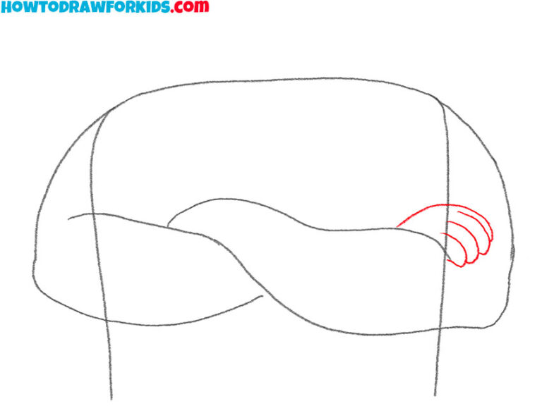 How to Draw Crossed Arms - Easy Drawing Tutorial For Kids