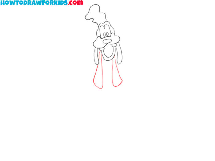 How to Draw Goofy - Easy Drawing Tutorial For Kids