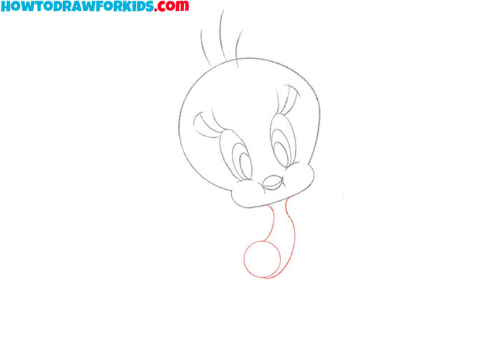 How to Draw Tweety Bird - Easy Drawing Tutorial For Kids