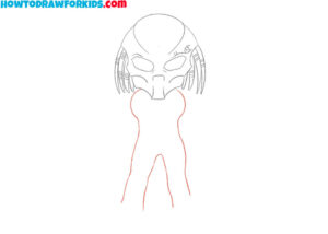 How to Draw Predator - Easy Drawing Tutorial For Kids
