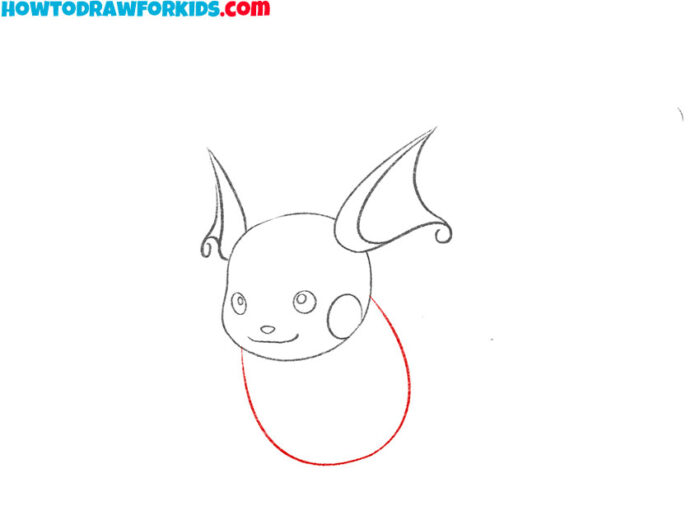 How to Draw Raichu - Easy Drawing Tutorial For Kids