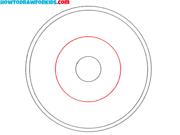 How to Draw Sharingan - Easy Drawing Tutorial For Kids