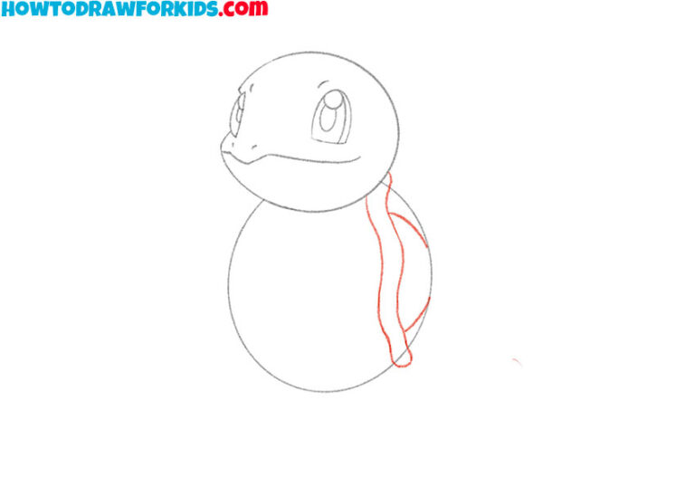 How to Draw Squirtle - Easy Drawing Tutorial For Kids