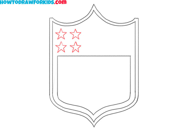 How to Draw the NFL Logo - Easy Drawing Tutorial For Kids