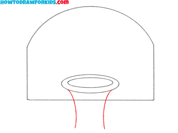 How to Draw a Basketball Hoop - Easy Drawing Tutorial For Kids