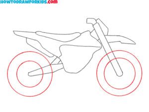 How to Draw a Dirt Bike - Easy Drawing Tutorial For Kids