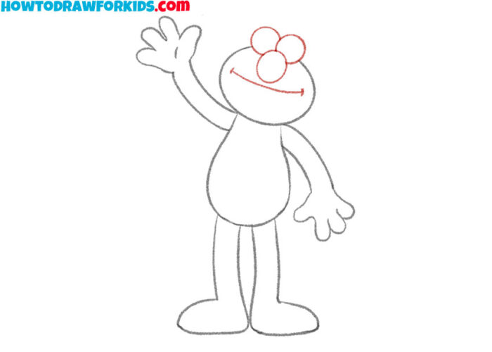 How to Draw Elmo - Easy Drawing Tutorial For Kids