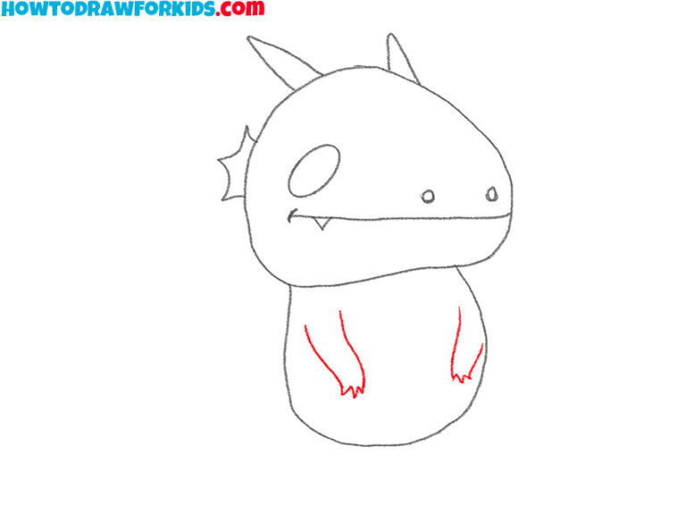 How to Draw a Cute Dragon - Easy Drawing Tutorial For Kids