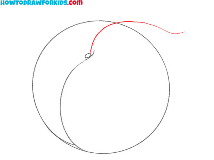 How to Draw a Peach - Easy Drawing Tutorial For Kids