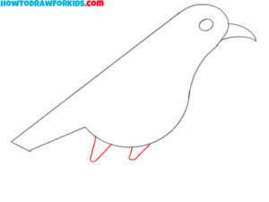 How to Draw a Raven - Easy Drawing Tutorial For Kids