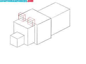 How to Draw a Wolf from Minecraft - Drawing Tutorial For Kids