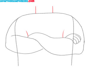 How to Draw Crossed Arms - Easy Drawing Tutorial For Kids