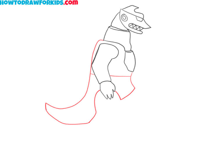 How to Draw Mechagodzilla - Easy Drawing Tutorial For Kids