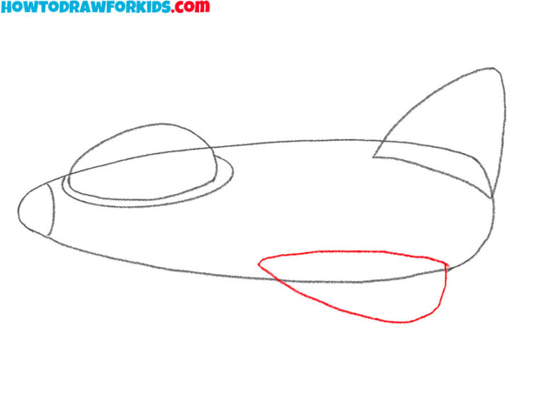 How to Draw a Spaceship Step by Step - Drawing Tutorial For Kids