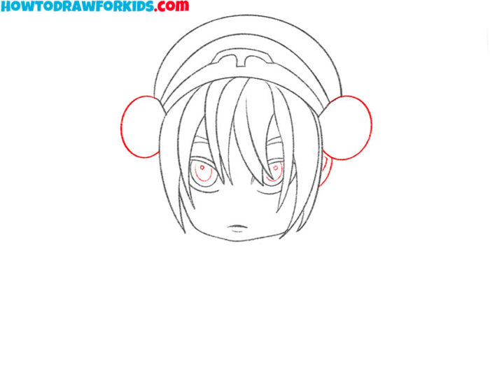 How to Draw Toph - Easy Drawing Tutorial For Kids