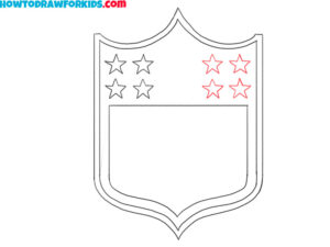 How to Draw the NFL Logo - Easy Drawing Tutorial For Kids