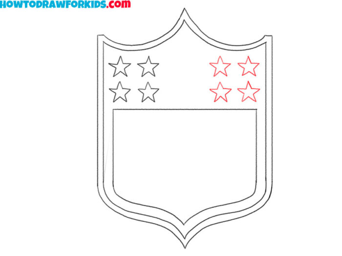 How to Draw the NFL Logo - Easy Drawing Tutorial For Kids