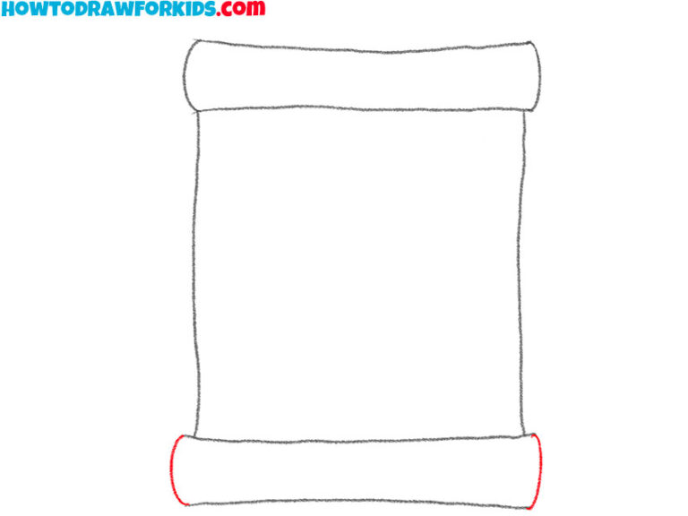 How to Draw a Scroll - Easy Drawing Tutorial For Kids