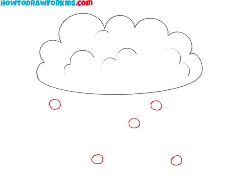 How to Draw Snow - Easy Drawing Tutorial For Kids