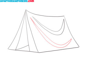 How to Draw a Tent - Easy Drawing Tutorial For Kids