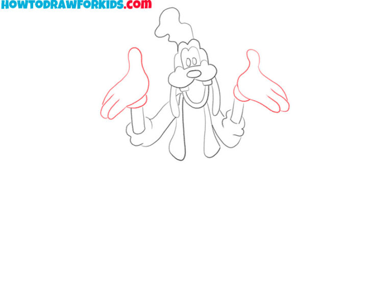 How to Draw Goofy - Easy Drawing Tutorial For Kids