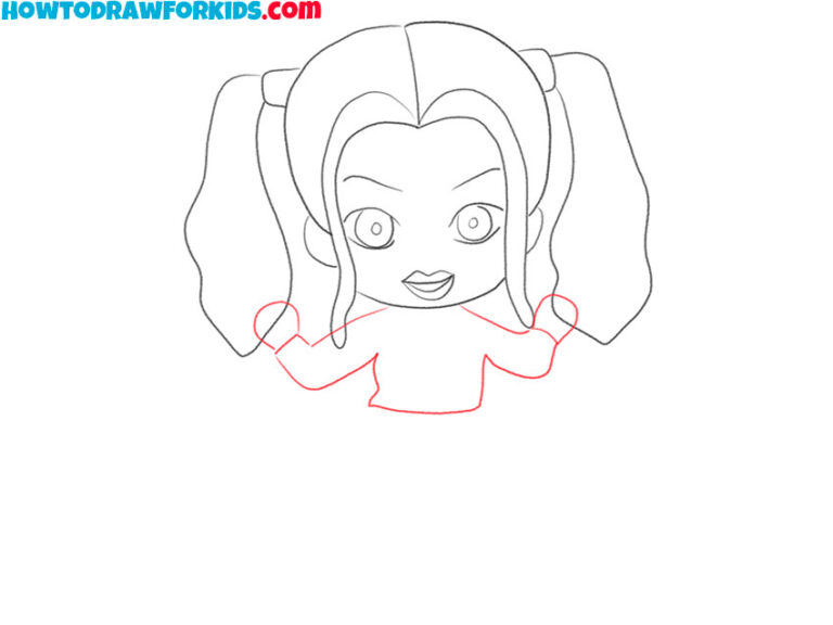 How to Draw Harley Quinn - Easy Drawing Tutorial For Kids