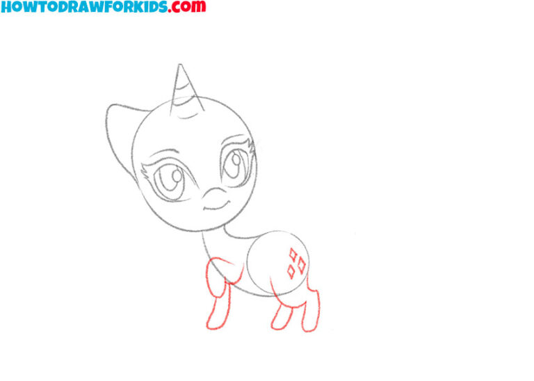 How to Draw My Little Pony - Easy Drawing Tutorial For Kids