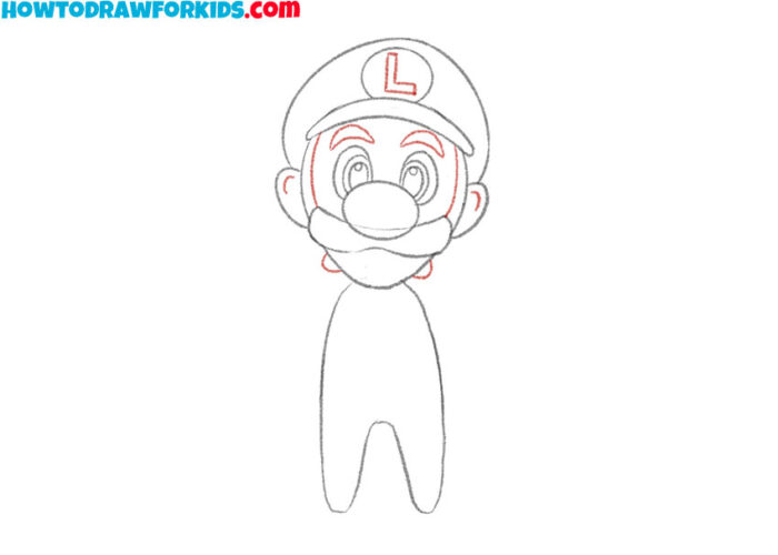 How to Draw Luigi - Easy Drawing Tutorial For Kids