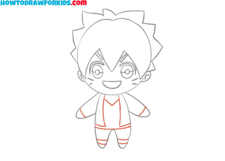 How to Draw Boruto - Easy Drawing Tutorial For Kids