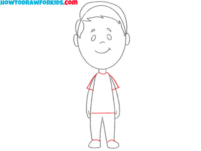 How to Draw a Child - Easy Drawing Tutorial For Kids