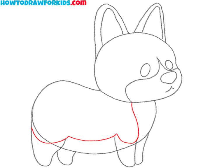 How to Draw a Corgi - Easy Drawing Tutorial For Kids