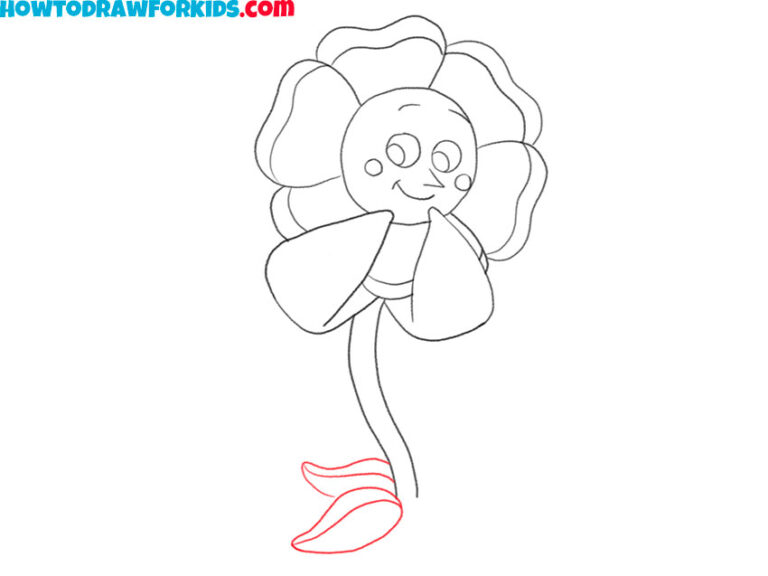 How to Draw Cagney Carnation - Easy Drawing Tutorial For Kids