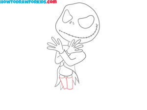 How to Draw Jack Skellington - Easy Drawing Tutorial For Kids