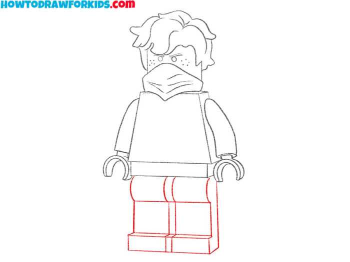 How to Draw Lego Ninjago - Easy Drawing Tutorial For Kids