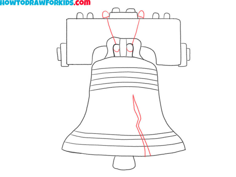 How to Draw the Liberty Bell - Easy Drawing Tutorial For Kids