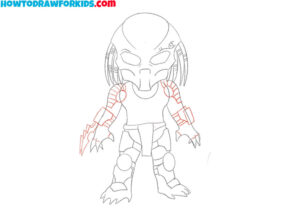 How to Draw Predator - Easy Drawing Tutorial For Kids