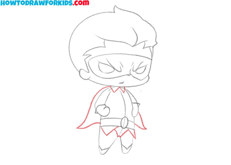 How to Draw Robin - Easy Drawing Tutorial For Kids