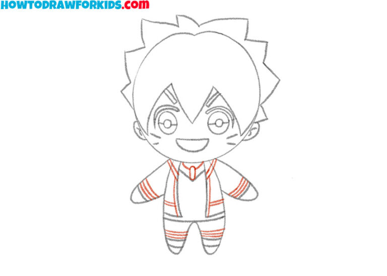 How to Draw Boruto - Easy Drawing Tutorial For Kids