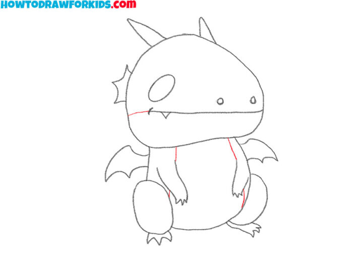 How to Draw a Cute Dragon - Easy Drawing Tutorial For Kids
