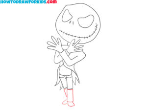 How to Draw Jack Skellington - Easy Drawing Tutorial For Kids