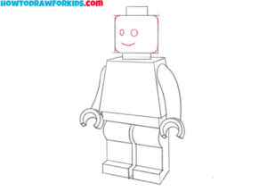 How to Draw Lego - Easy Drawing Tutorial For Kids