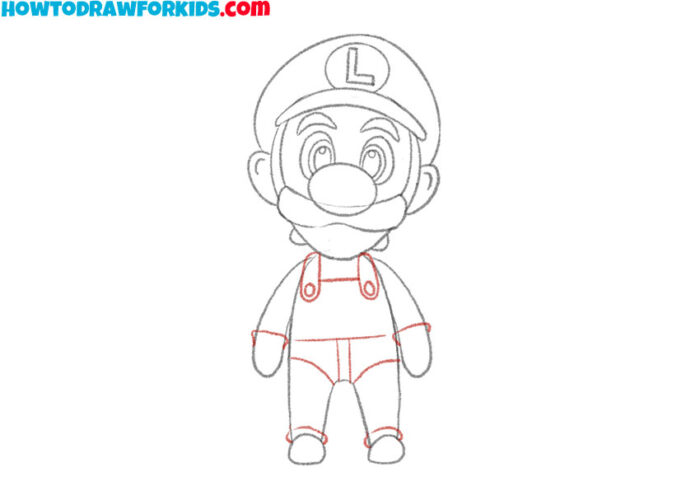 How to Draw Luigi - Easy Drawing Tutorial For Kids