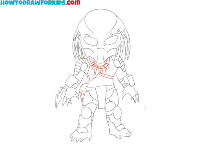 How to Draw Predator - Easy Drawing Tutorial For Kids