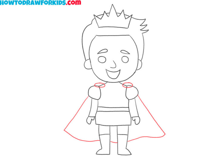 How to Draw a Prince - Easy Drawing Tutorial For Kids