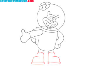 How to Draw Sandy Cheeks - Easy Drawing Tutorial For Kids