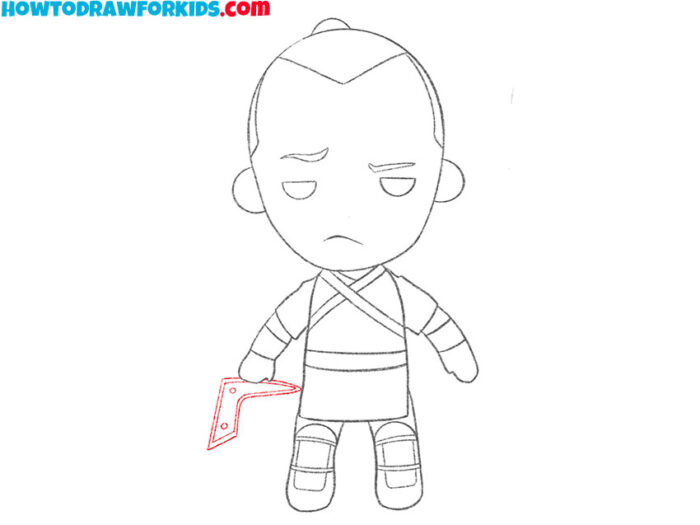 How to Draw Sokka - Easy Drawing Tutorial For Kids