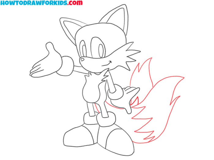 How to Draw Tails - Easy Drawing Tutorial For Kids